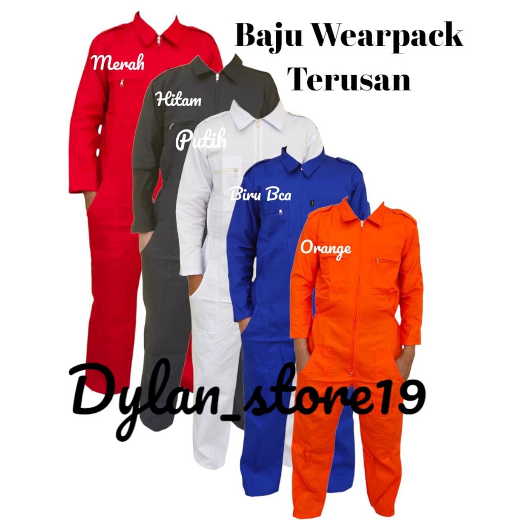 Wearpack Overal/coveral safety Project Work Uniform | Shopee Philippines