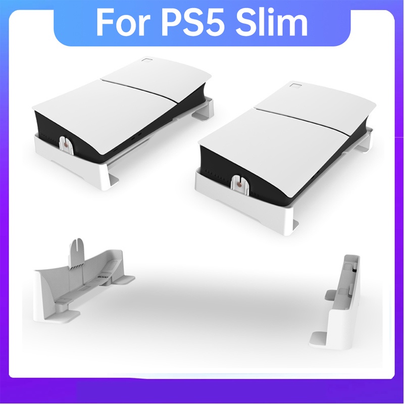 For PS5 Slim Console Cooling Horizontal Bracket Holder for PS5S Disc ...