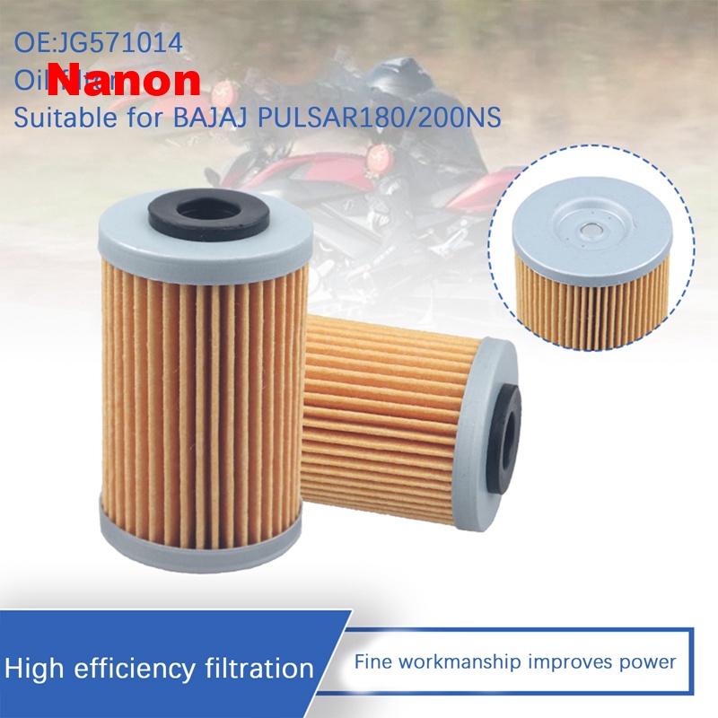 Nanon Bajaj Oil Filter Ns200 Rs200 Oil Filter Element Filter Jg571014 ...