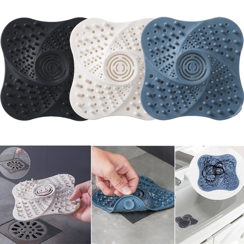 Anti-blocking Hair Catcher Hair Stopper Plug Trap Shower Floor Drain ...