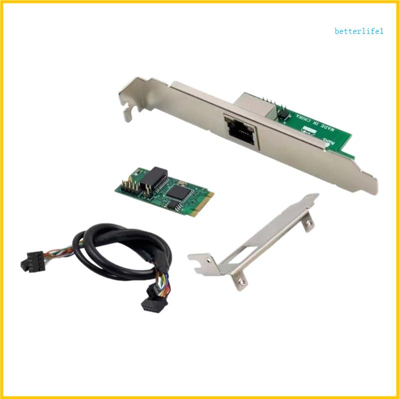 BTM M 2 B+M Key Networking Adapter with RJ45 Supports Link Aggregation ...