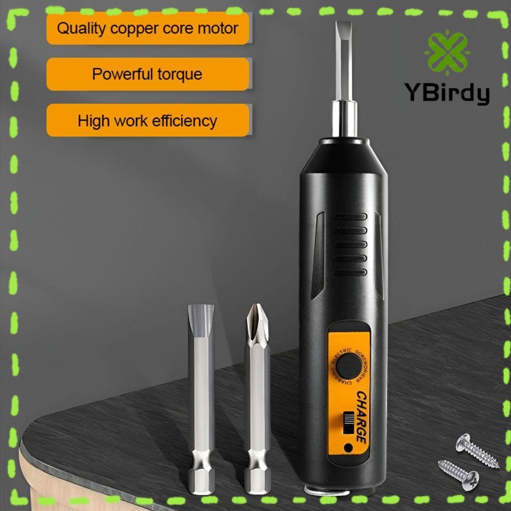 YRBWDYZDH Electric Screwdriver Set, Portable Rechargeable Hand Screw ...