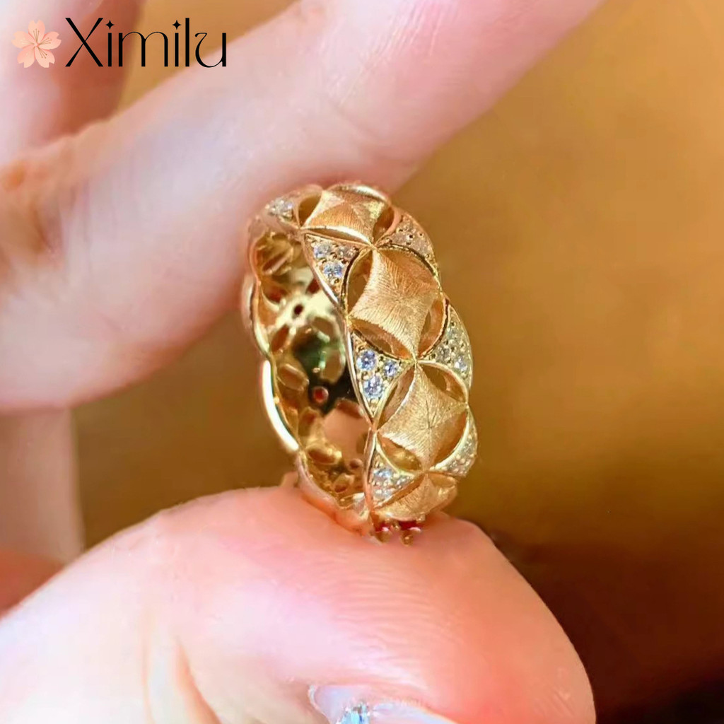 ♥ Original Creative Dali Texture Carving Metal Craft Diamond Pattern ...