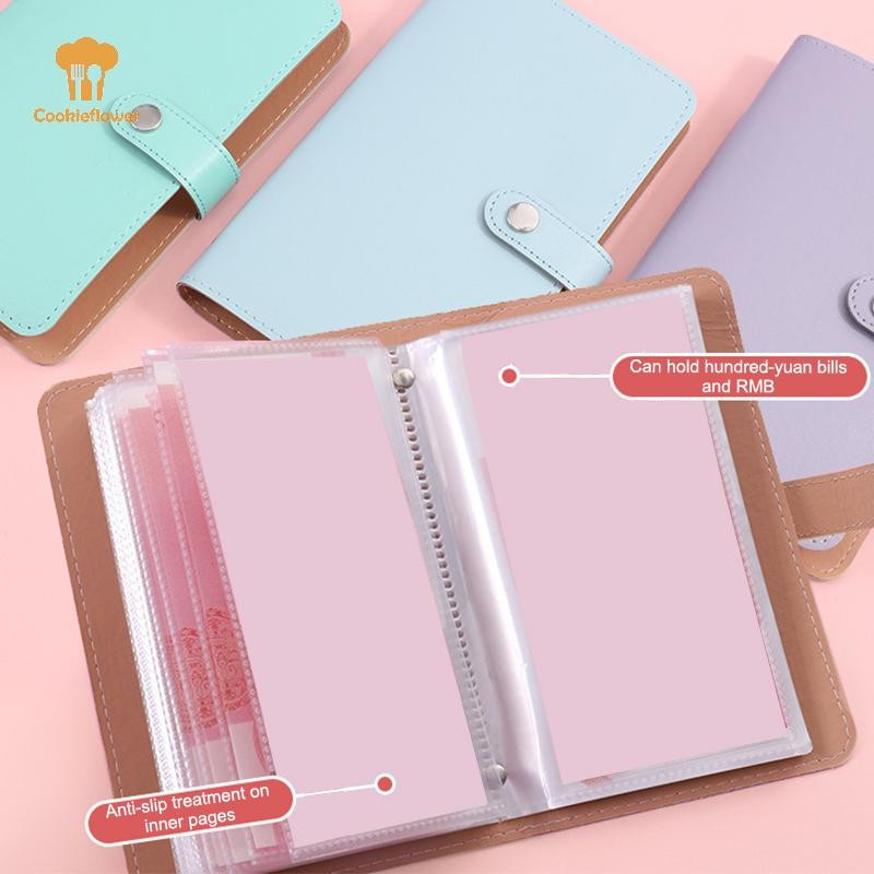 CKFR Large Capacity Money Saving Challenge Couple Saving Money Notebook ...