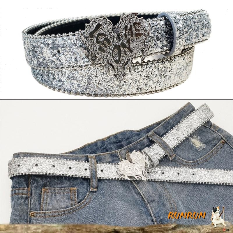 RUNUN Studded Waist Chain Grunge Stunning Waist Ceinture Unisex ...