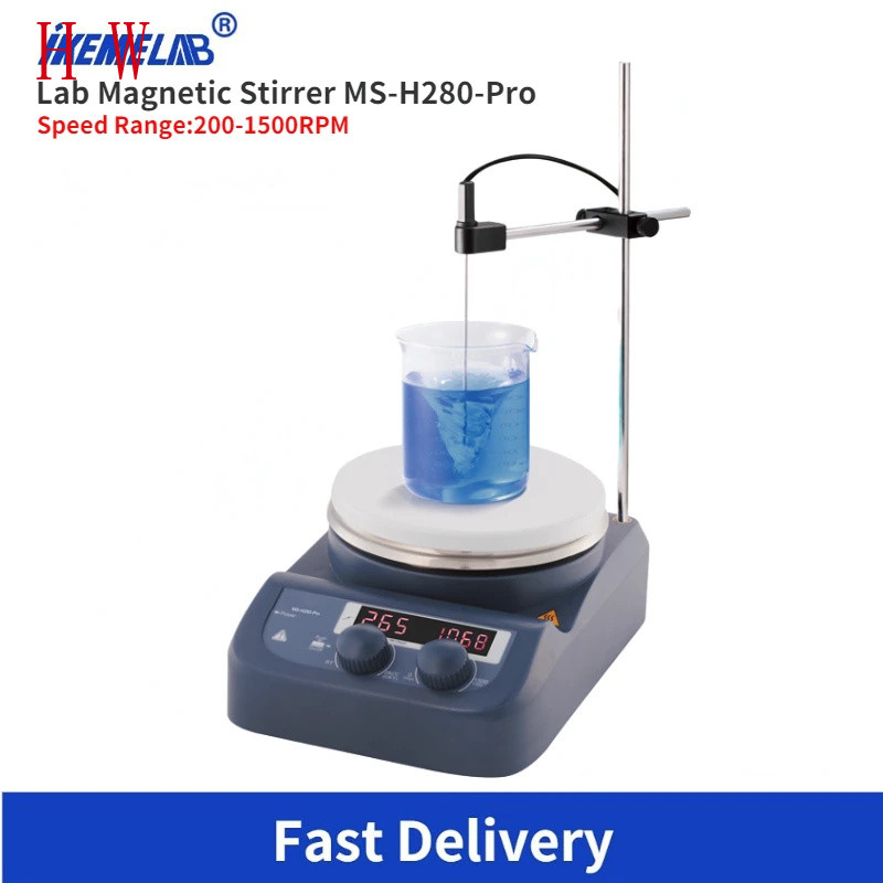 IKEME Laboratory Digital Hot Plate Magnetic Stirrer With Hotplate MS ...