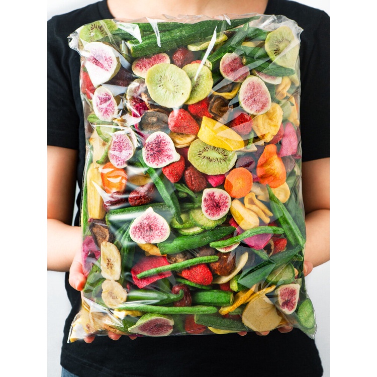 18 kinds of comprehensive assorted fruit and vegetable chips 500g ...