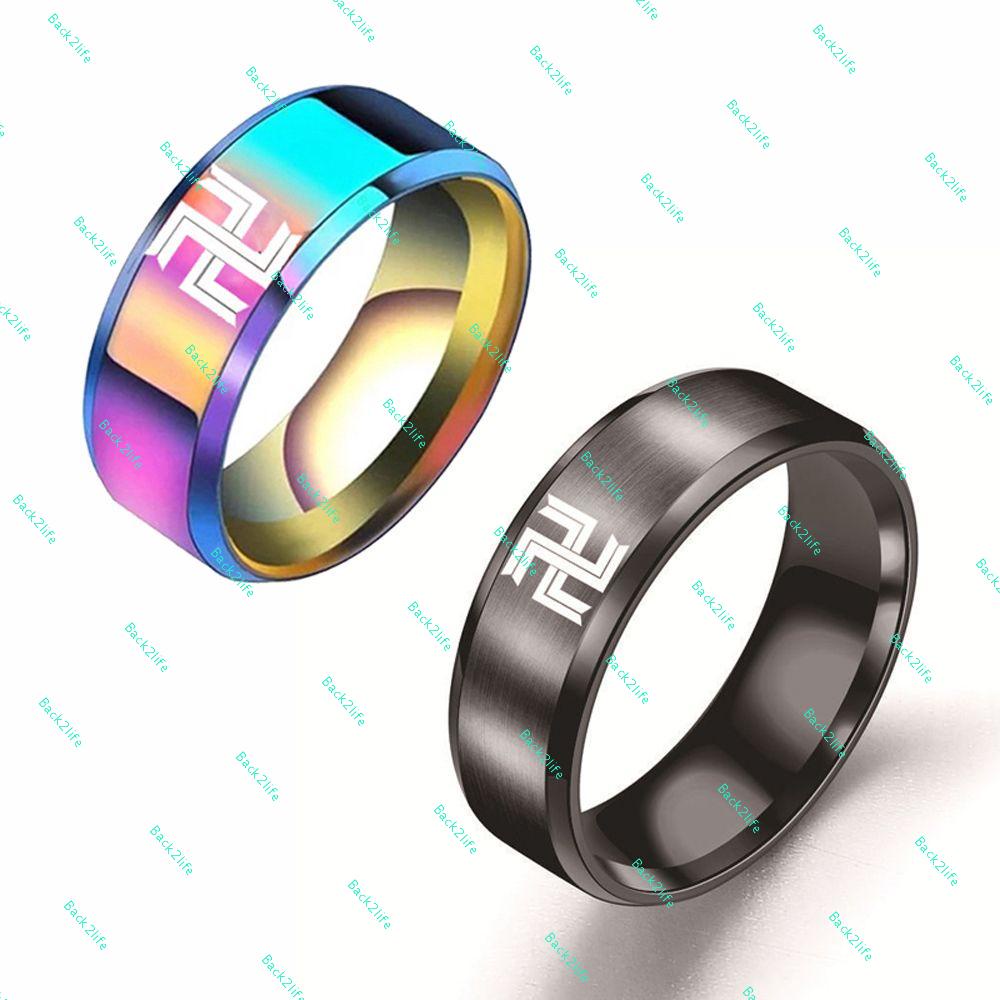BACK2LIFE Tokyo Revengers Ring Takashi 5 Color Anime Ring Ryuguji Ken ...