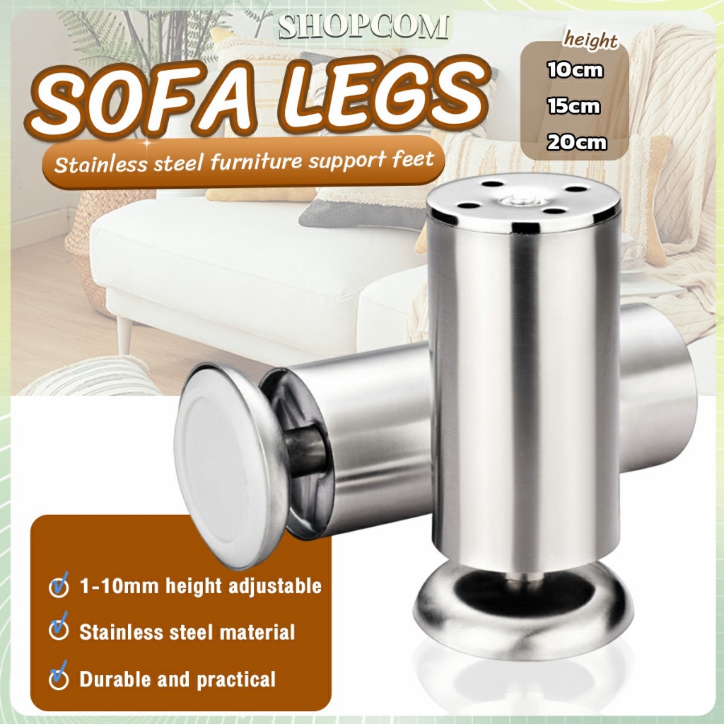 Stainless Steel Furniture Legs Kitchen Adjustable Feet Cabinet Legs ...