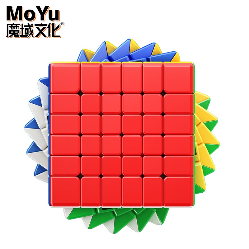MOYU Meilong 6M V2 Magnetic Magic Cube 6x6x6 Professional Speed Puzzle ...