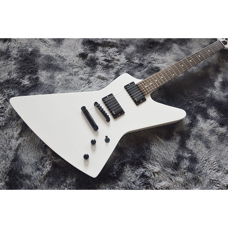 ESP Explorer Electric Guitar White Goose Shaped EMG Pickups ...