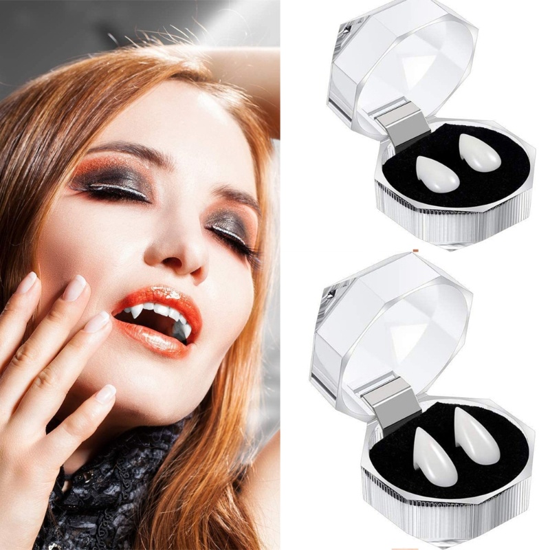 kiss Vampire Fang Kit Custom Fang Vampire Teeth Fake Dentures with ...