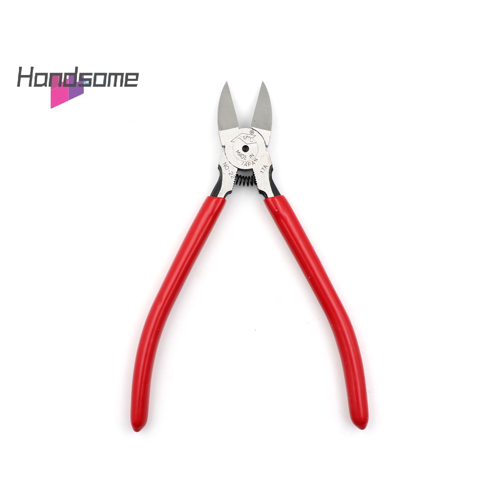 Handsome- 6" 153MM Flat Blade Digonal Cut Copper Wire Plastic Cutter ...