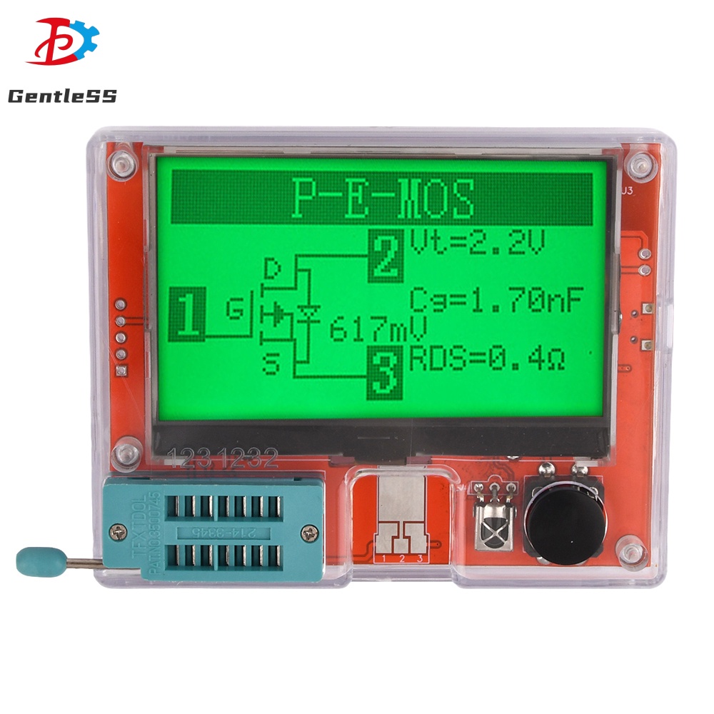 Transistor Tester Frequency Tester PWM Square Wave LCR Meter Voltmeter ...