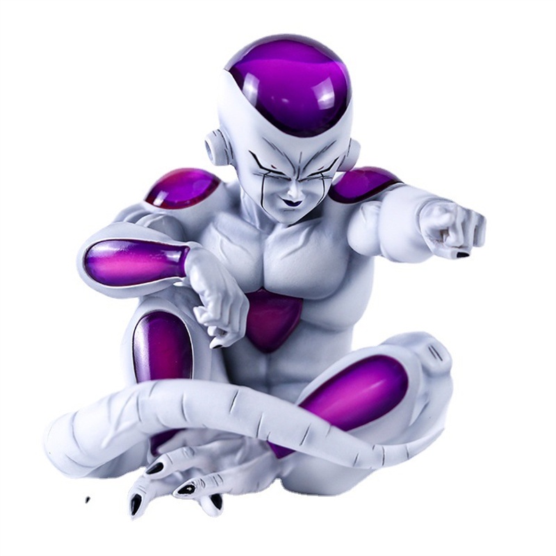 13CM Anime Dragon Ball Z figure Frieza Sitting Action Figure PVC Car ...