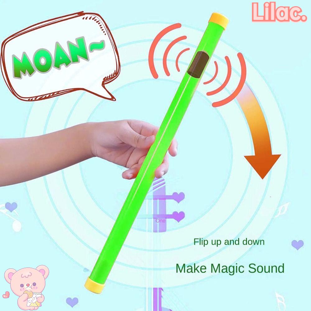 LILAC Whirly Groan Sound Tube, Plastic Stress Reliever Sound Stick Toys ...
