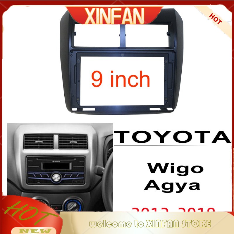 Honxun 2din android head unit accessories dash mounting kits panel car ...