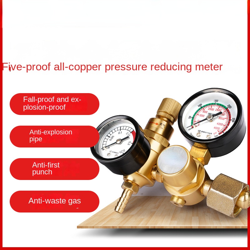 Gas-saving Pressure Reducing Valve Argon Pressure Gauge Gas ...