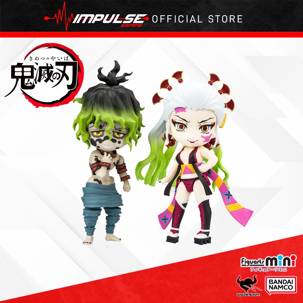 Bandai Tamashii Figuarts Mini Daki and Gyutaro / Demon Slayer / Kimetsu ...