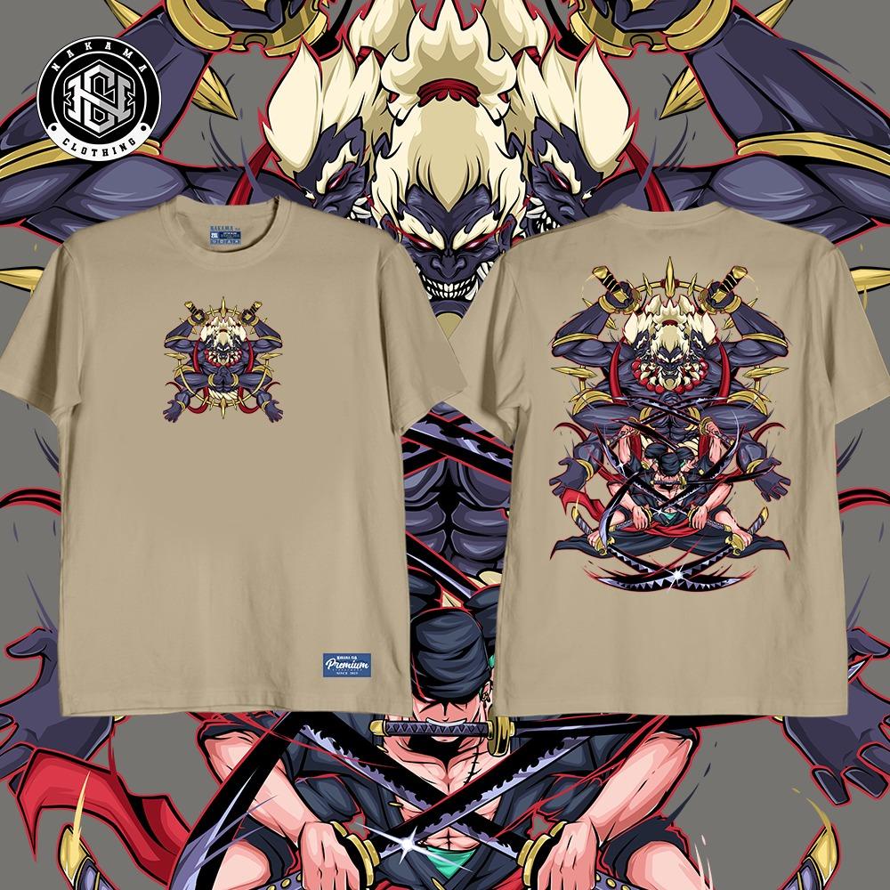 NAKAMA CLOTHING ONEPIECE ASHURA X ZORO GRAPHIC COTTON TSHIRT FOR MEN ...