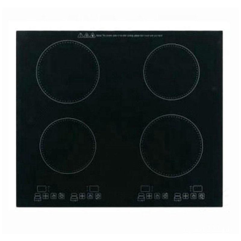 Built-in Induction Cooktop Touch Screen induction cooker 4 plate Burner ...