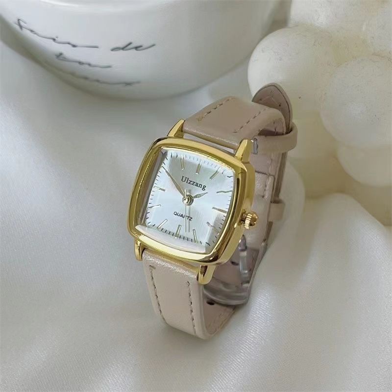 T Classy Small Dial Watch British Style High-Appearance Niche Light ...