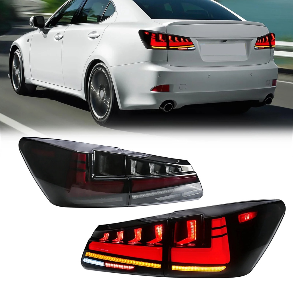 For Lexus IS250 IS350 ISF 2006 2007 2008 2009 2010 2011 2012 Tail ...