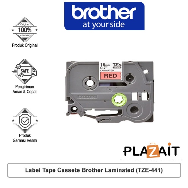 Brother Label Tape Cassette Laminated (TZE-441) | Shopee Philippines
