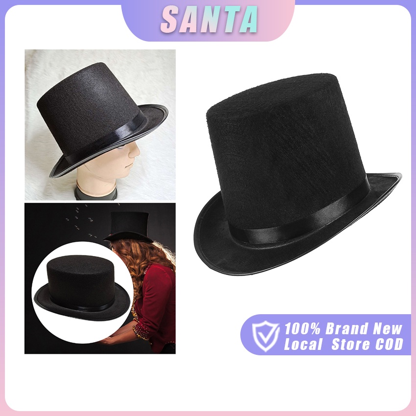 Fashion Retro Magician Top Hat Masquerade Dress Up Party Cosplay ...