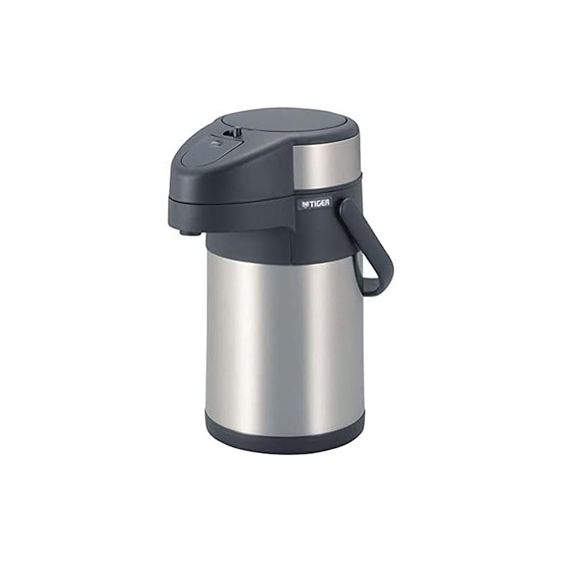 Tiger Airpot "Sahara Big" 2.2L Clear Stainless Steel MAB-A220-XC ...