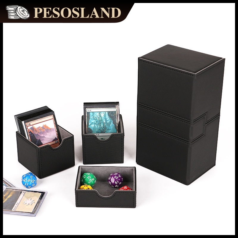 Deck Box Board Game Card Box 200+ Cards Large Size Storage Case For Mtg ...