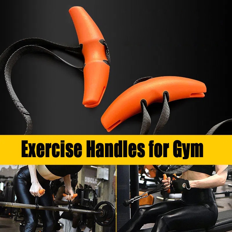 1Pair Exercise Resistance Band Handle Grip Strength Sling Trainer For ...