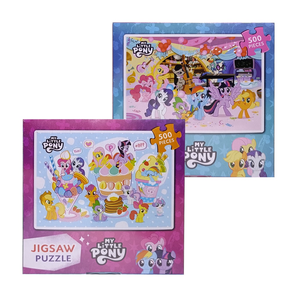Jigsaw Puzzle 500 Pieces My Little Pony Fabulous Friendship Bongkoch ...