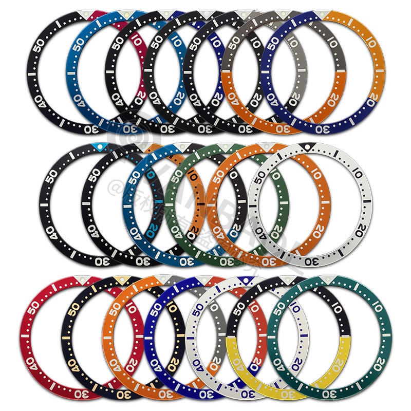 Suitable for SKX007-A Style Bezel Watch Accessories Aluminum Watch ...