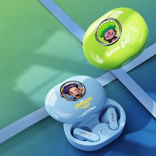 One Piece F99 Anime Wireless Bluetooth Earphone With RGB Roronoa Zoro ...