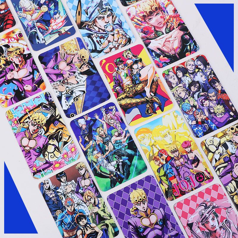 JOJO's Bizarre Adventure LOMO Cards: Dual-sided Collectible Cards ...