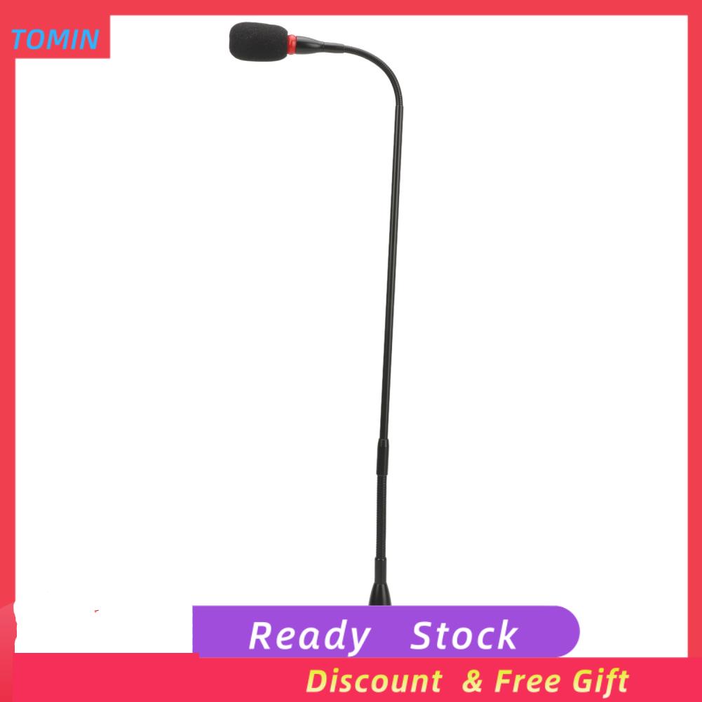 Tominihouse Gooseneck Microphone 59cm 3 Pin Straight Plug Aluminium ...