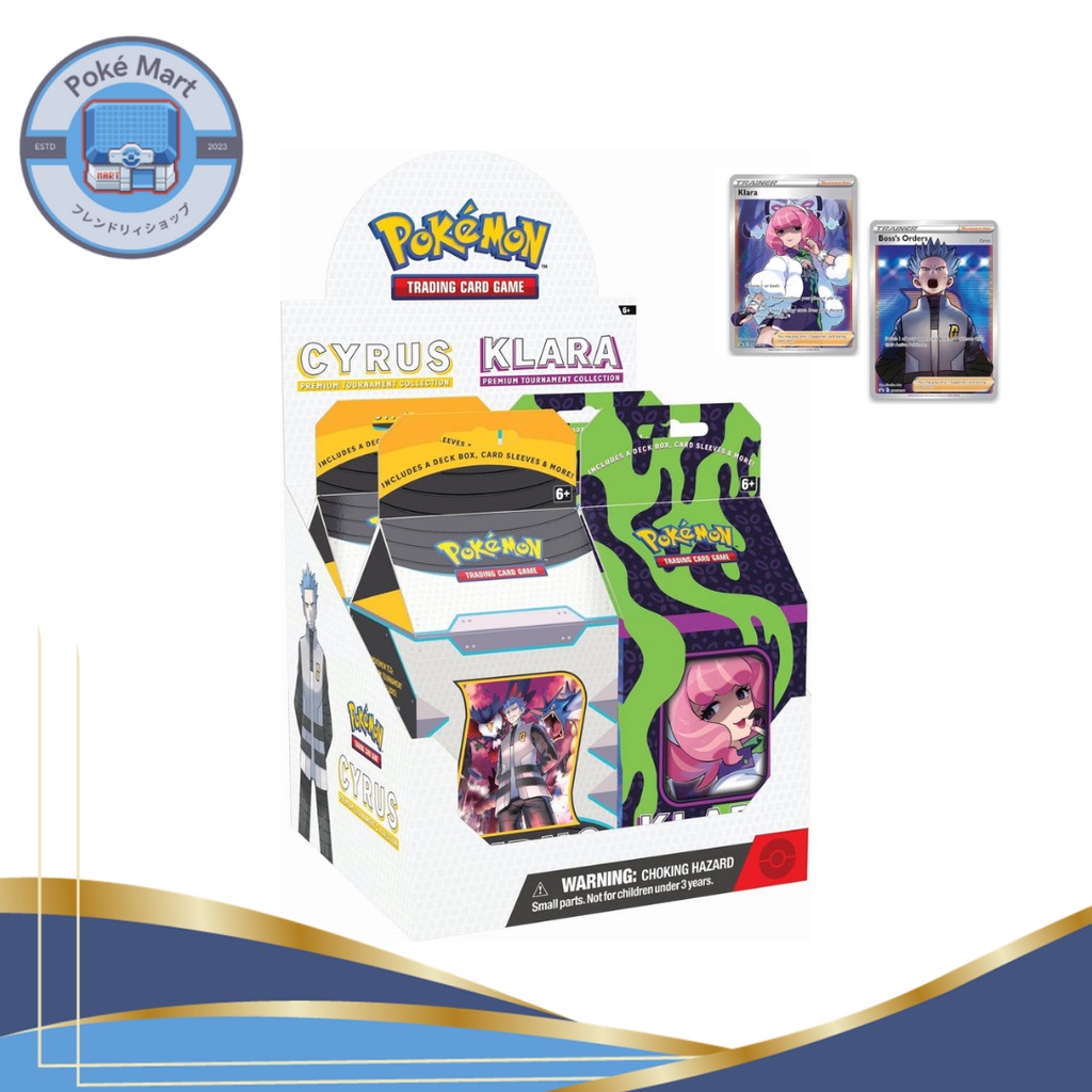 Pokémon TCG: Klara and Cyrus Premium Tournament Collection | Shopee ...