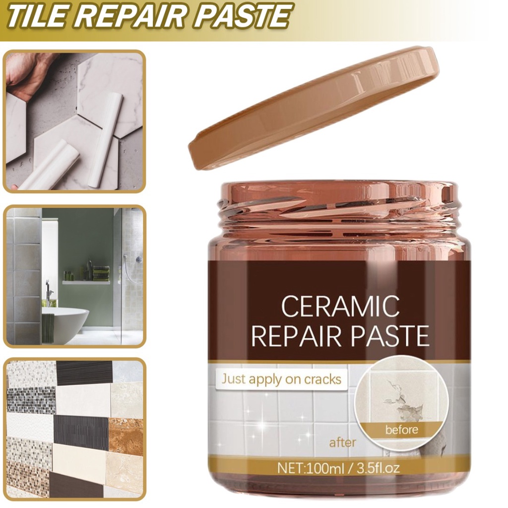 Jaysuing Tile Repair Paste Household Stone Floor Tile Repair Pit Repair ...