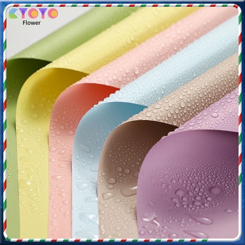 20PCS Flower packaging paper material Korean waterproof floral bouquet ...