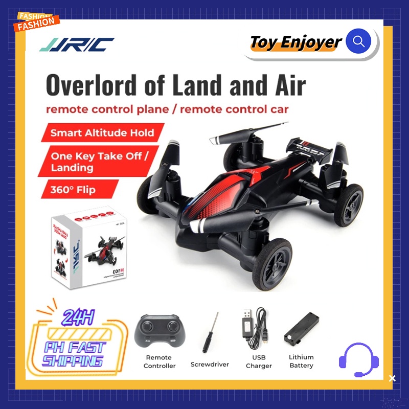 JJRC Land-Air Car 2.4G Dual Mode Mini Four-Axis Remote Control Aircraft ...