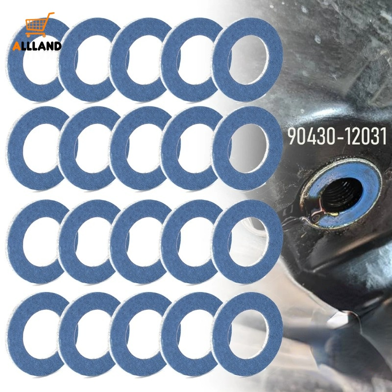 Thread Oil Drain Sump Plug Gaskets Washer 12mm Hole Seal Ring Car ...