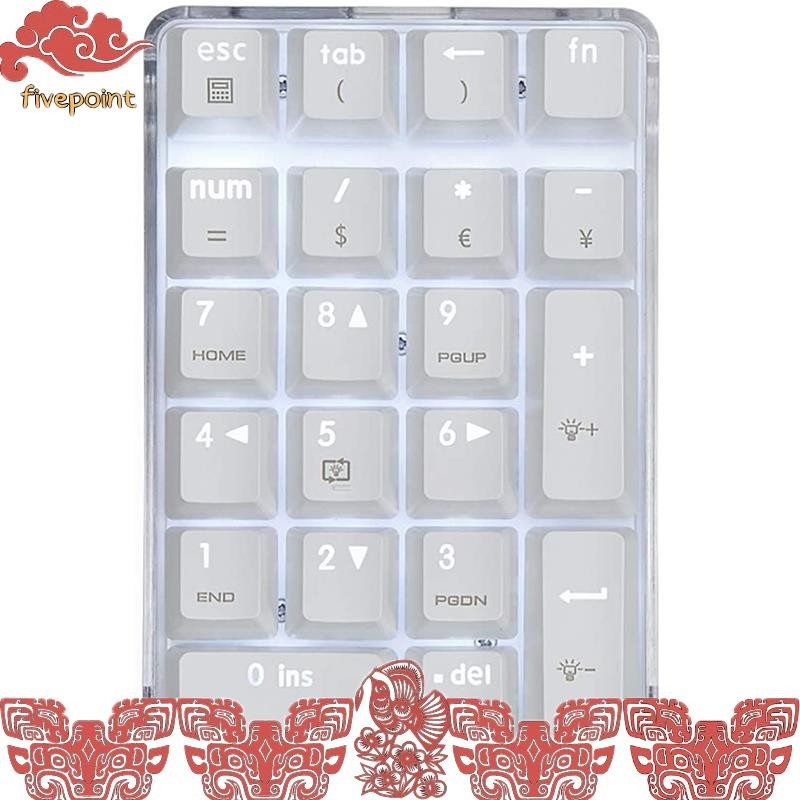 Mechanical Numeric Keypad GATERON Brown Switch Wired Gaming Keypad ...