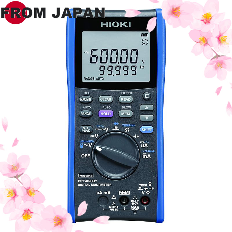 HIOKI Digital Multimeter DT4281 (Top Model) Tester DMM Made in Japan ...