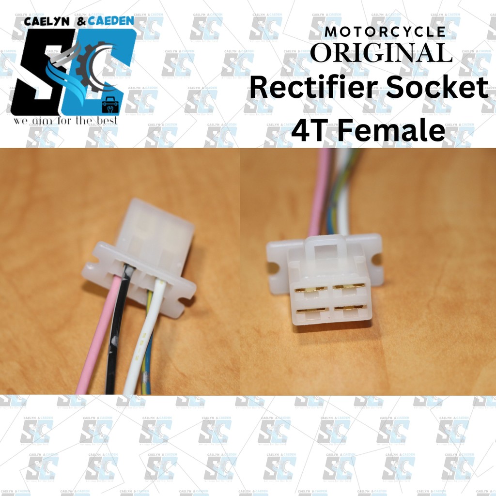 Regulator Rectifier Charger Socket (Grand, Supra Fit, New Mio, Vega ...
