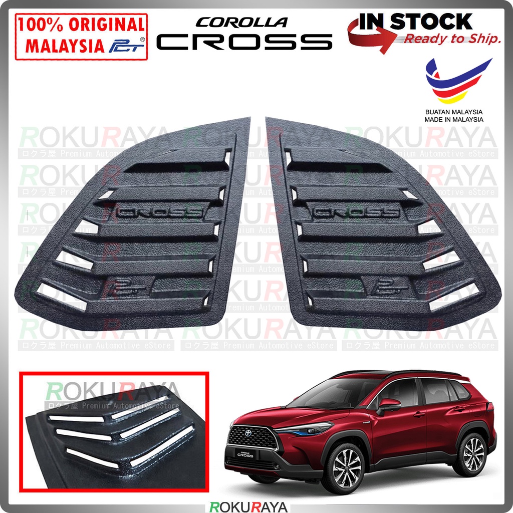 Toyota Corolla Cross Mustang Rear Triangle Side Window Mirror Cover ...