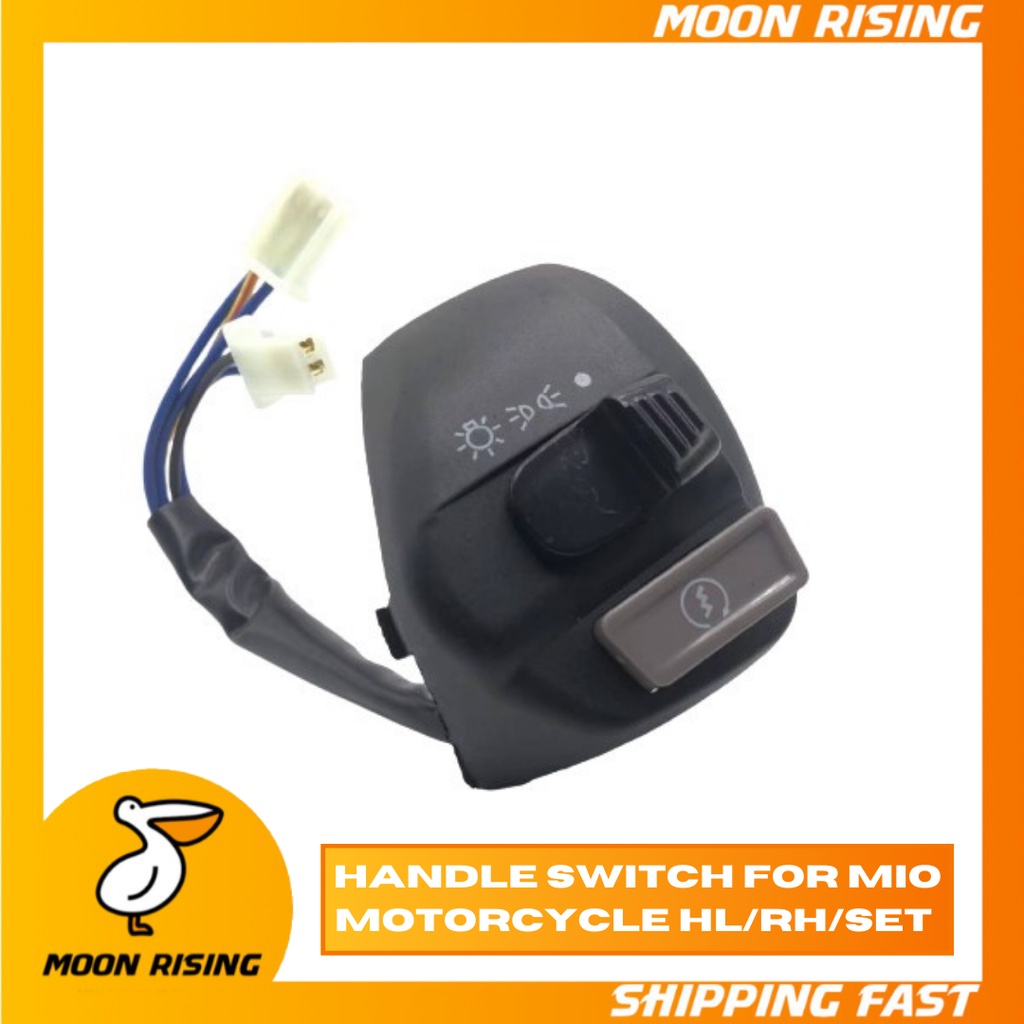 HANDLE SWITCH FOR MIO MOTORCYCLE HL/RH/SET [MOON RISING] | Shopee ...