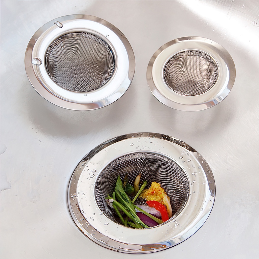 Stainless steel sink trash net with round hole, sink trash net, kitchen ...