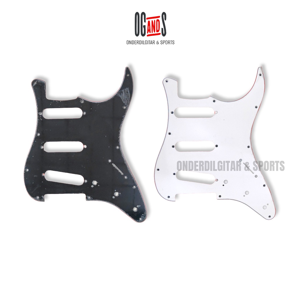 Pickguard Squier Stratocaster 11 Holes 3 Ply SSS | Shopee Philippines