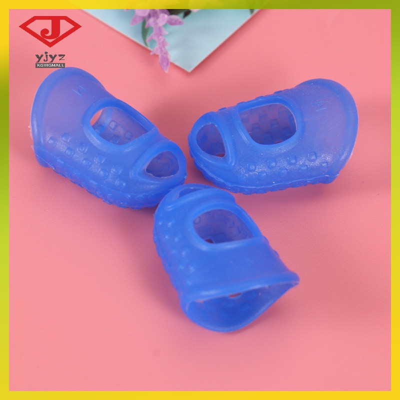 [READY STOCK] Thumb Protector Finger Tip Rubber Fingertips Office Cot ...